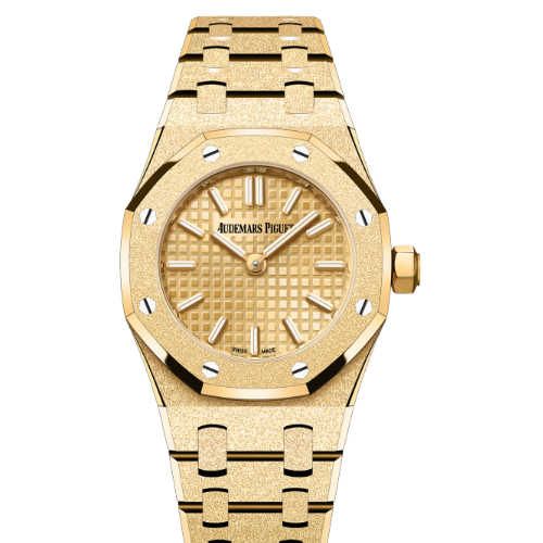 オーデマピゲ ロイヤルオークミニ フロステッドゴールド クォーツ 67630BA.GG.1312BA.01 買取実績紹介｜イエローゴールド ...